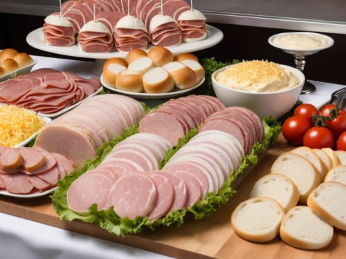 Cold Cut Platter Arranged with our Finest Selections of Metas and ...