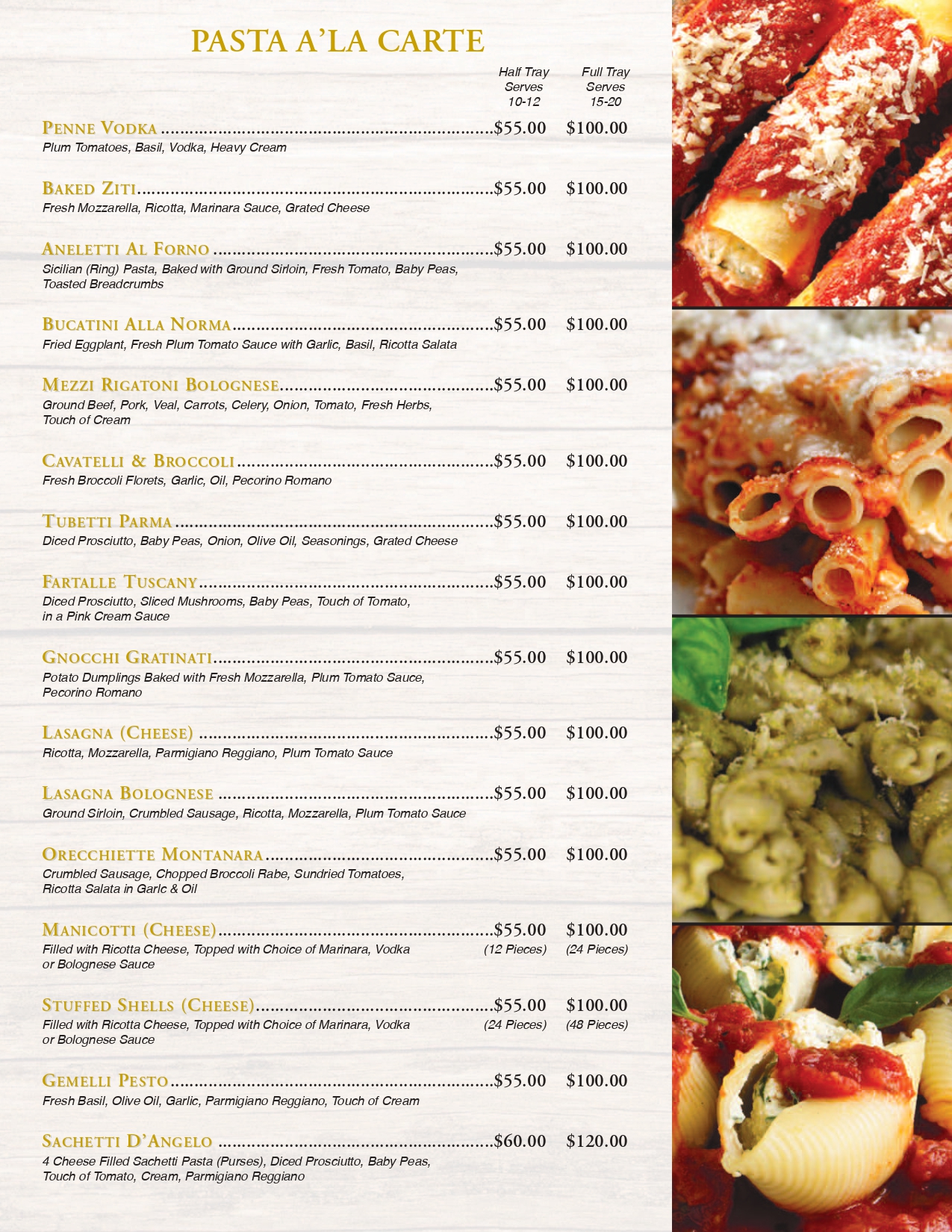 Catering Menu