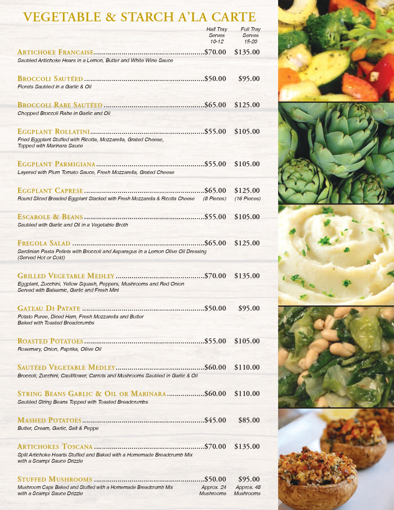 Catering Menu