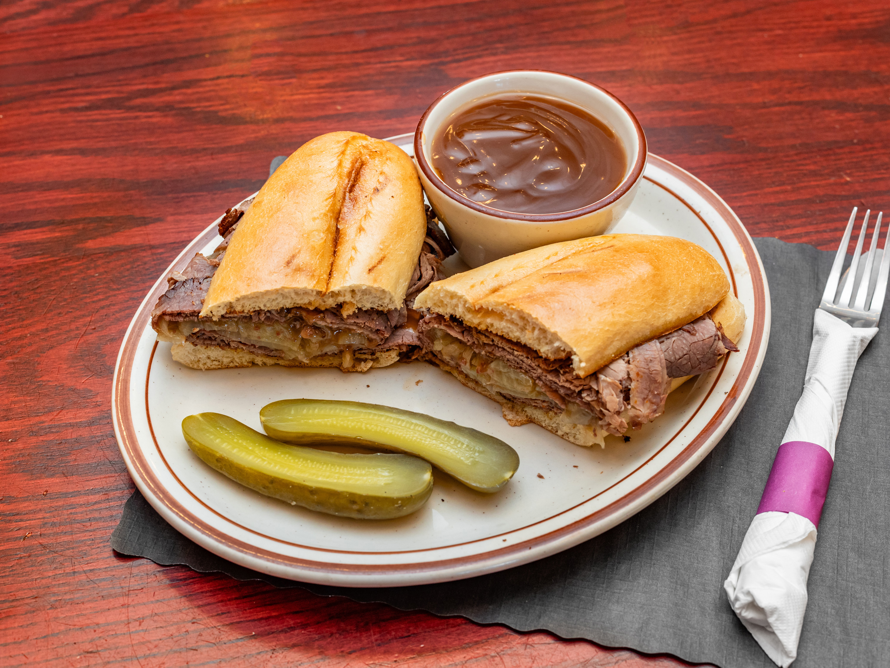 Dan's Brisket Sandwich in Freehold, NJ.