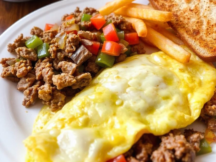 Israeli Western Omelette in Freehold, NJ.