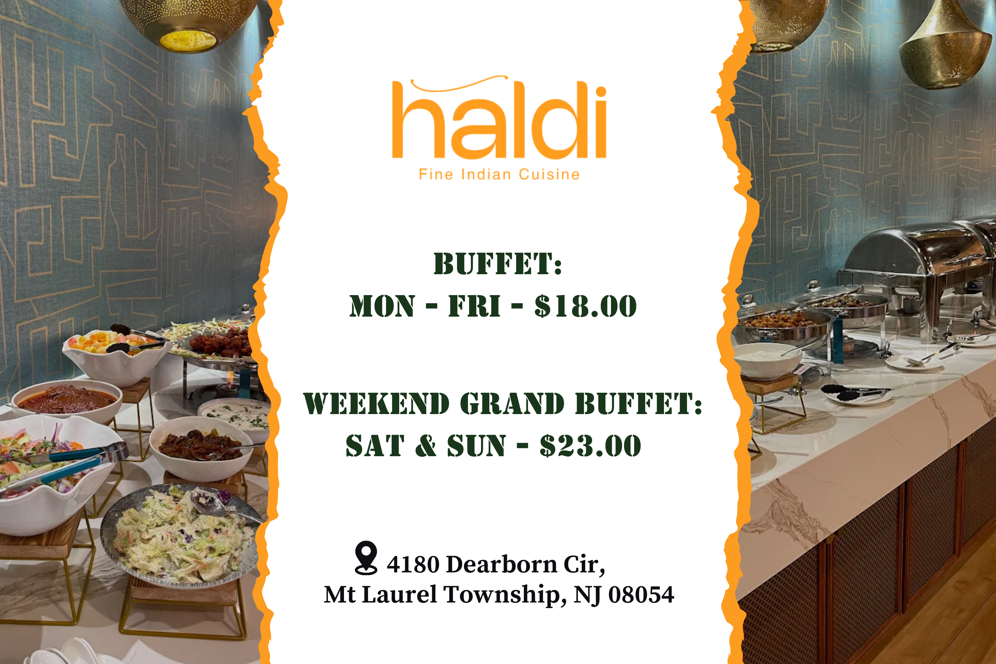 Haldi Fine Indian Cuisine | Restaurant in MT Laurel NJ