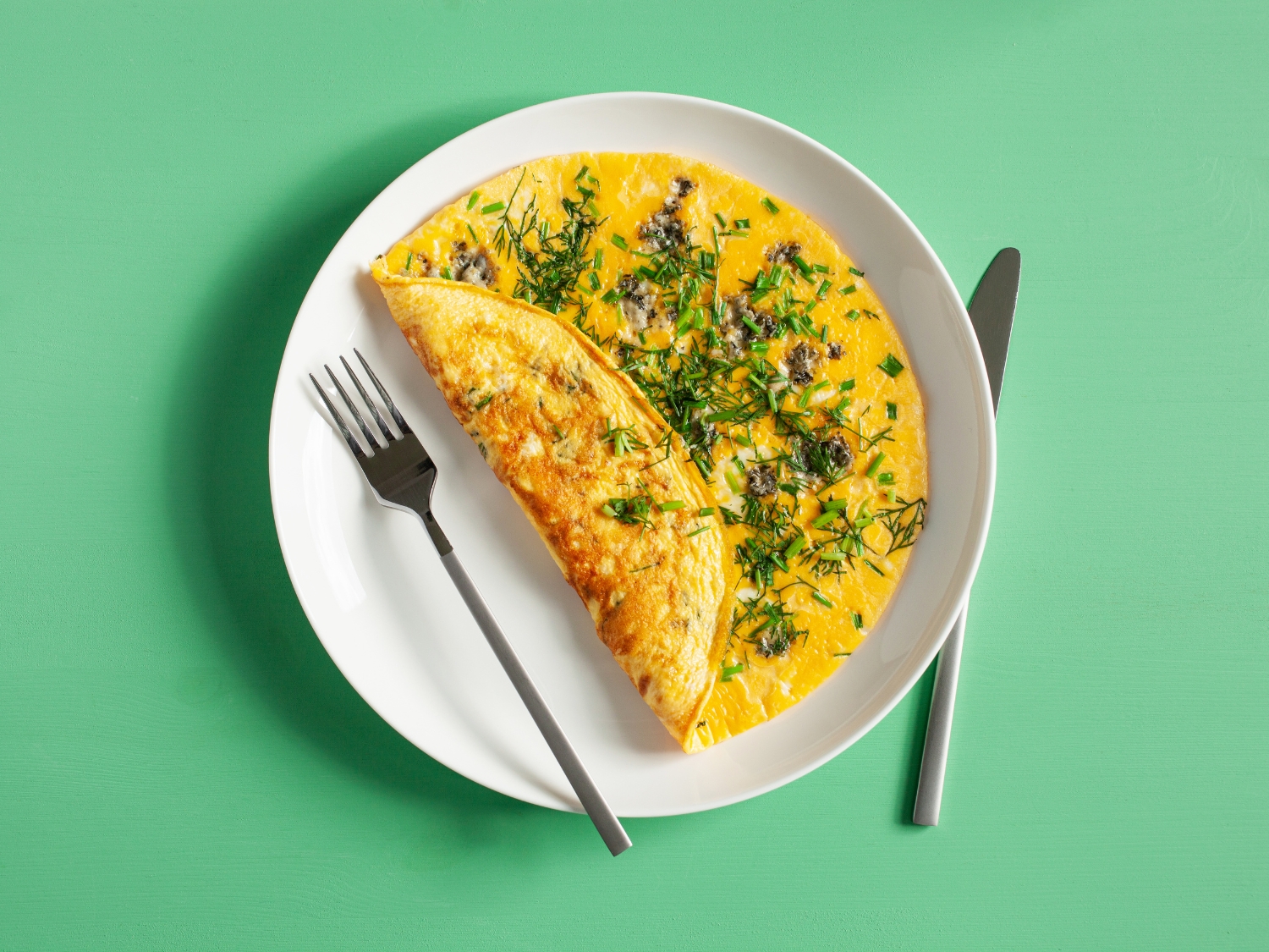 Indian Style Omelette in East Windsor, NJ.